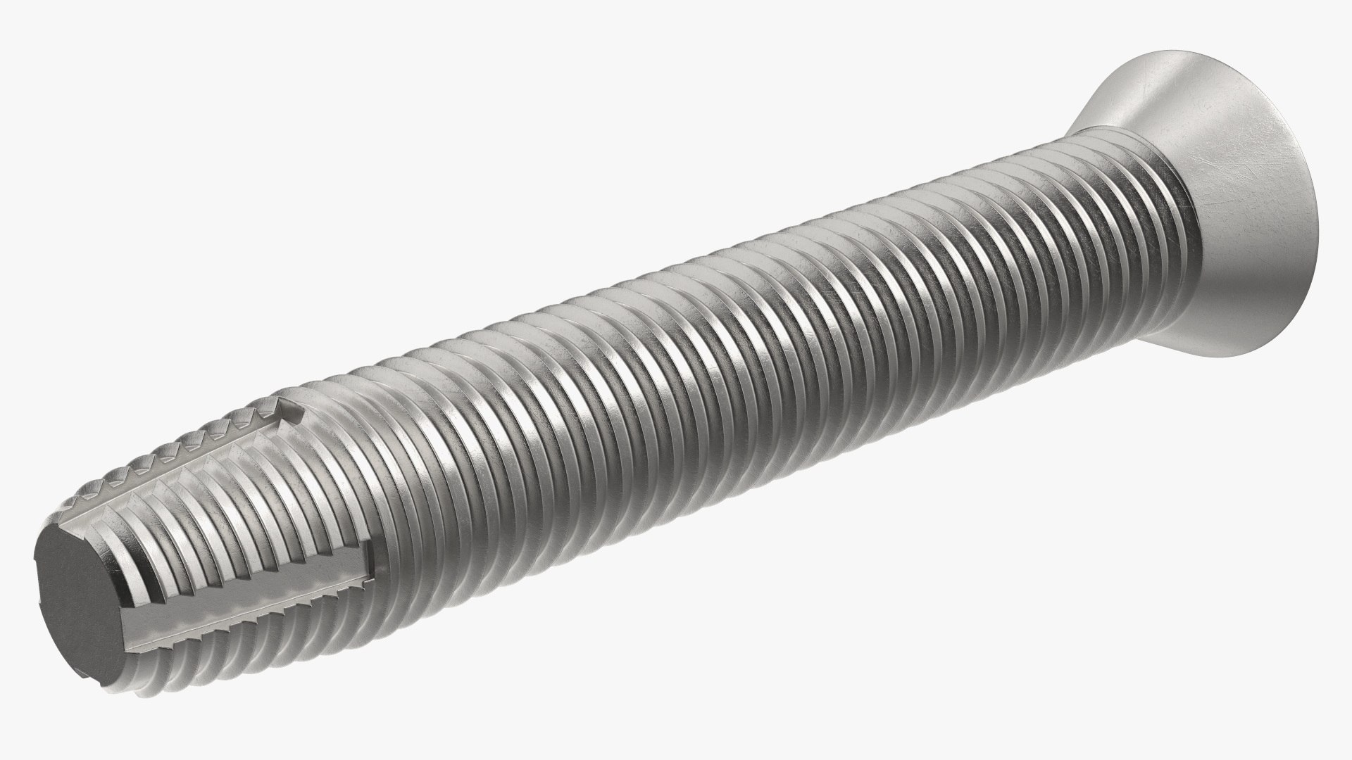 3D Thread Cutting Machine Screw - TurboSquid 2240494