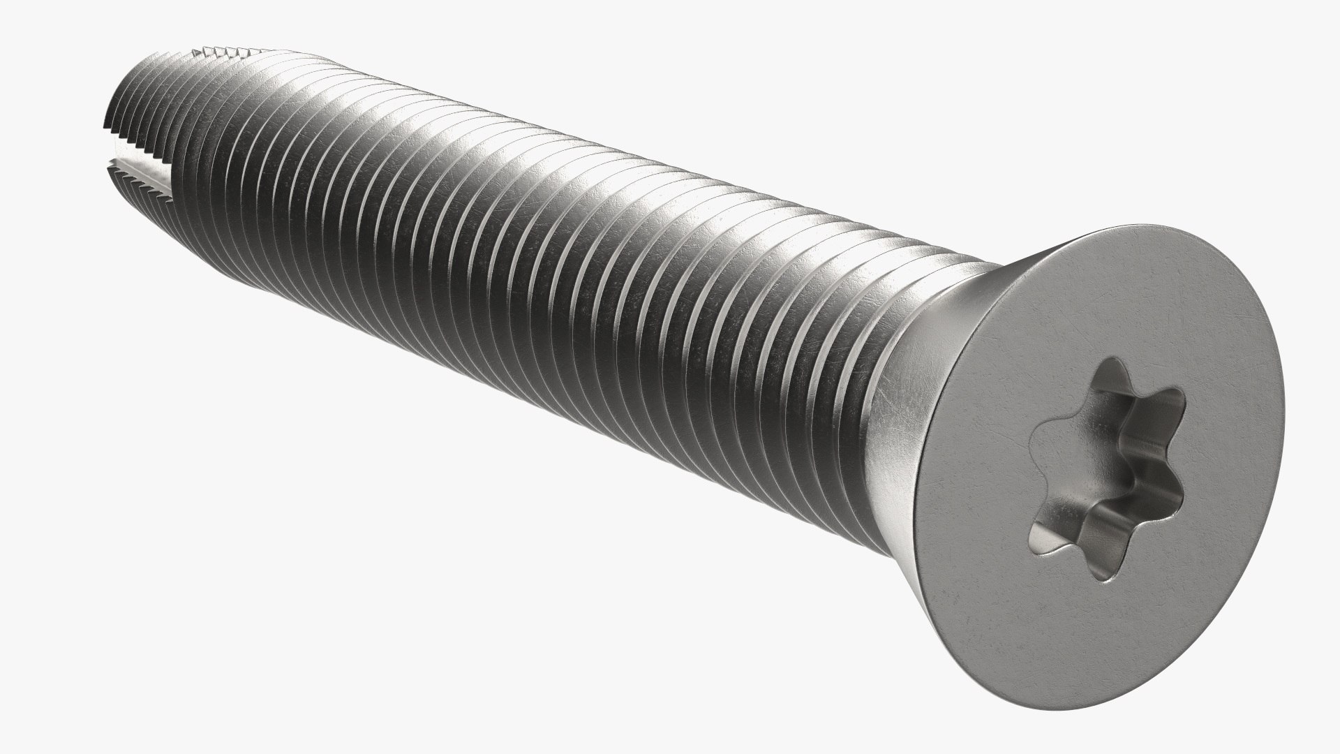 3D Thread Cutting Machine Screw - TurboSquid 2240494