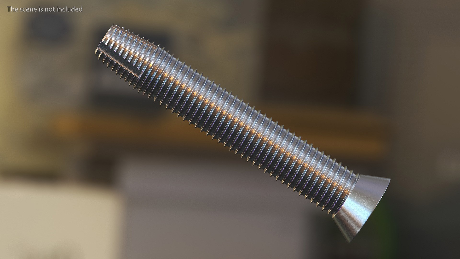 3D Thread Cutting Machine Screw - TurboSquid 2240494