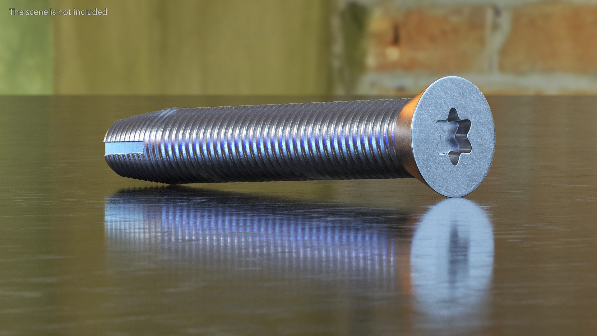 3D Thread Cutting Machine Screw - TurboSquid 2240494