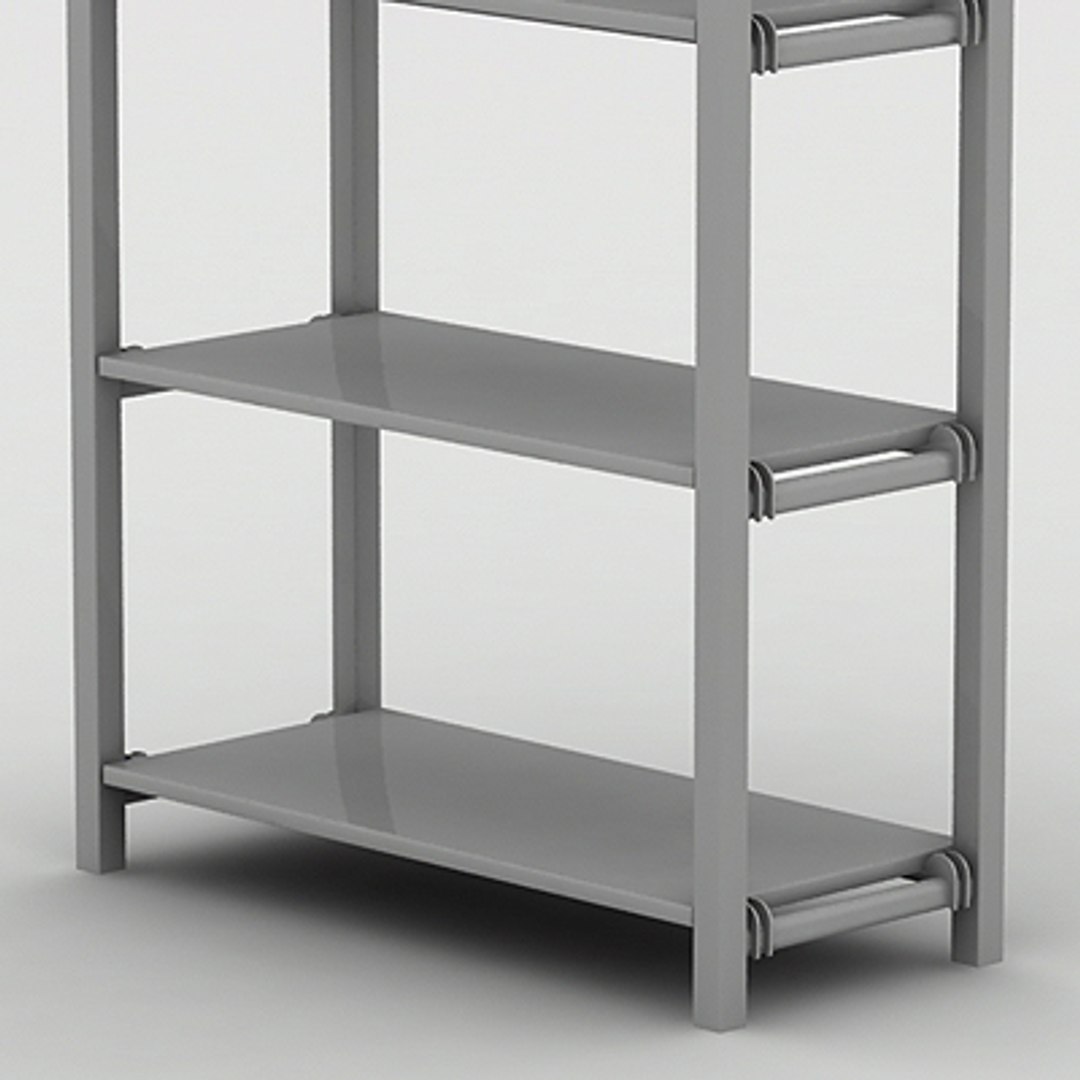 shelf shelving 3ds