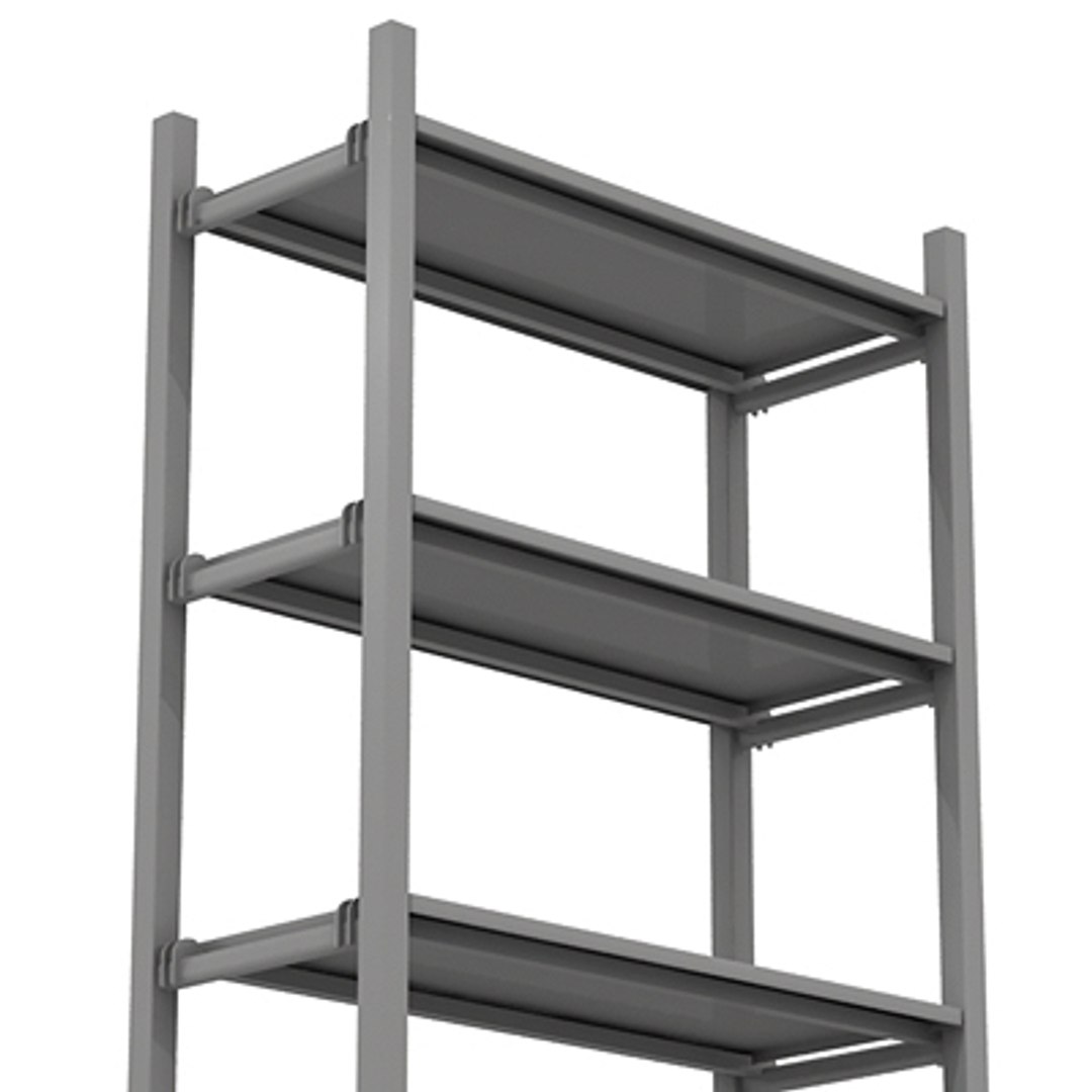 shelf shelving 3ds