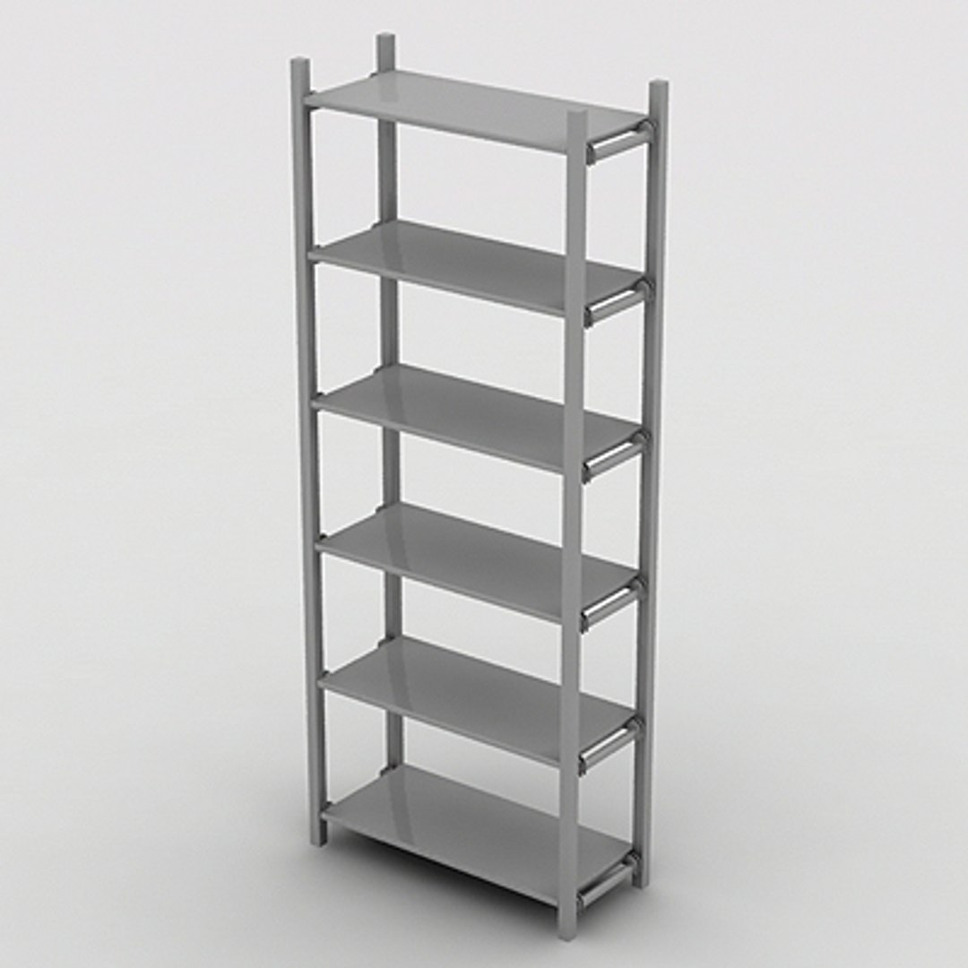 shelf shelving 3ds