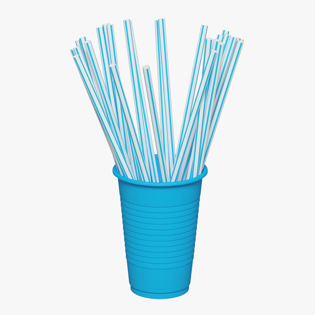 3D Straws 02 model - TurboSquid 2098753