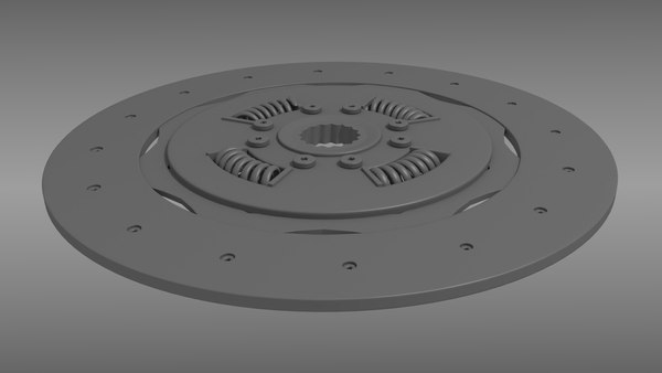 3d model clutch disk