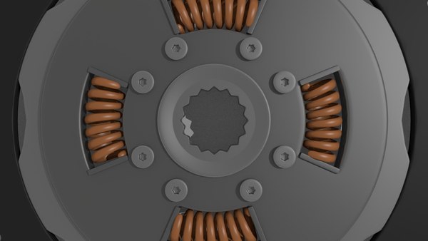 3d model clutch disk