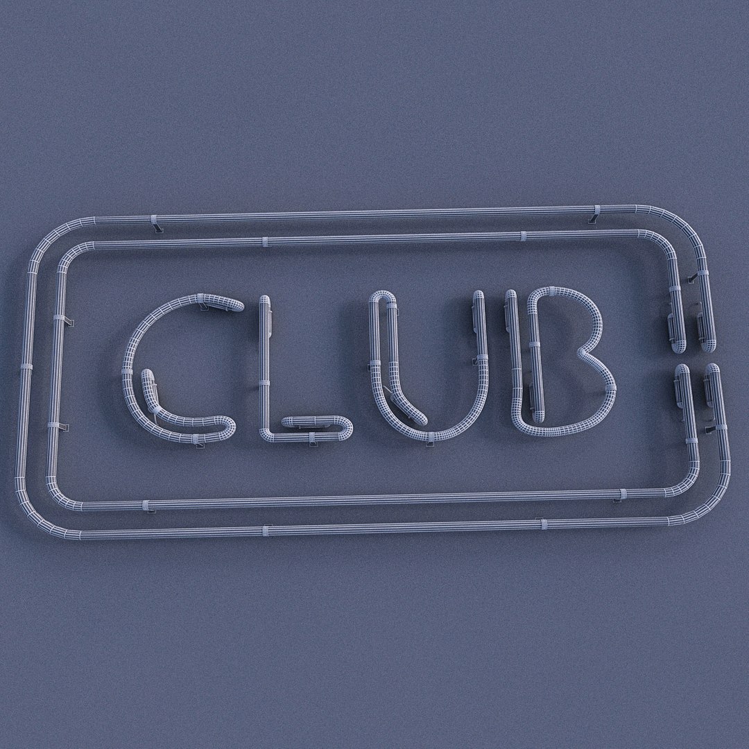 3D Neon Sign Model - TurboSquid 1438395