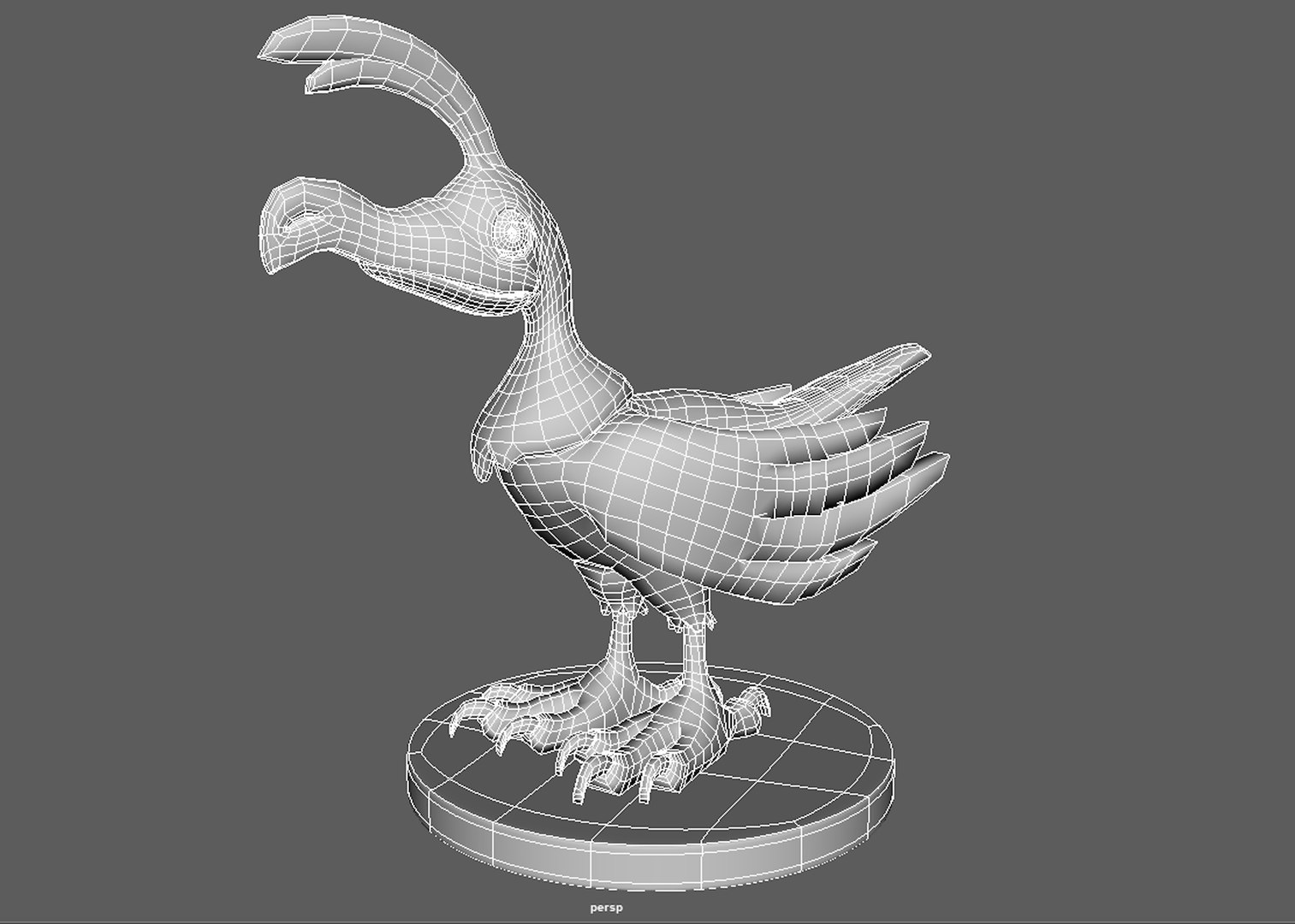 3D Flamingo Character - TurboSquid 1663420