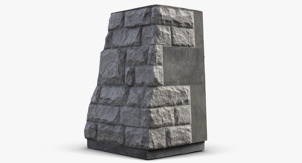 monument stand 3d max