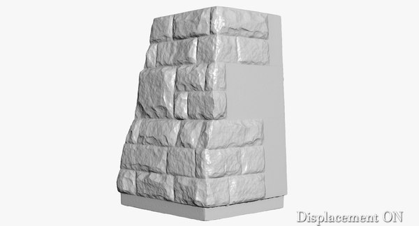 monument stand 3d max
