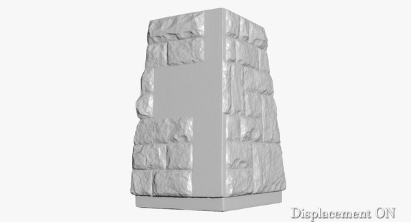 monument stand 3d max