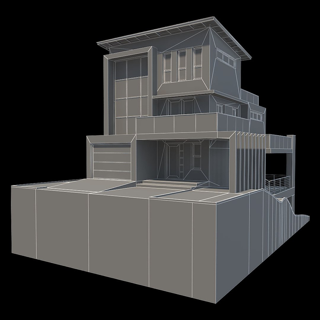 3D House Rest Model - TurboSquid 1158611