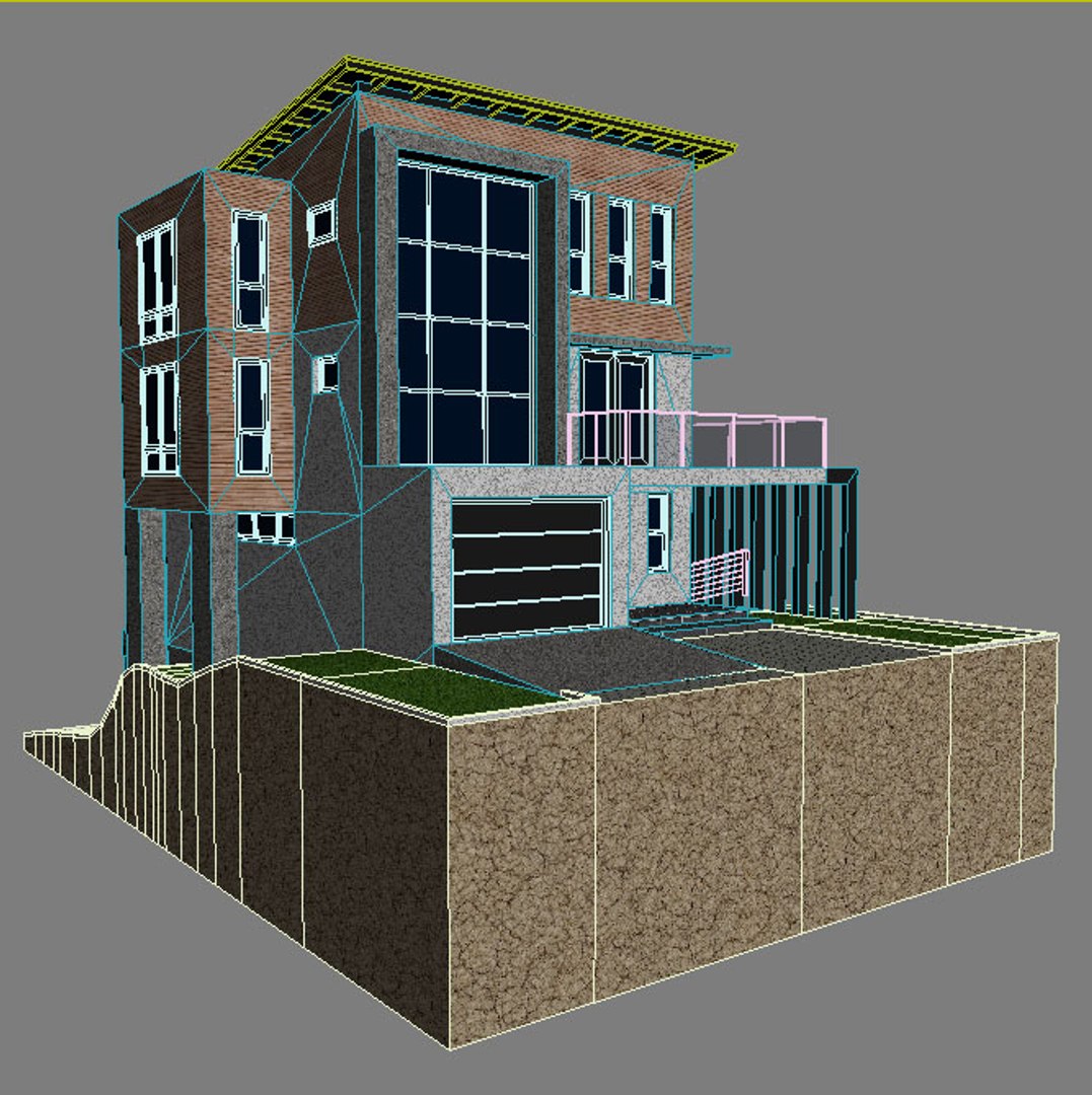 3D House Rest Model - TurboSquid 1158611