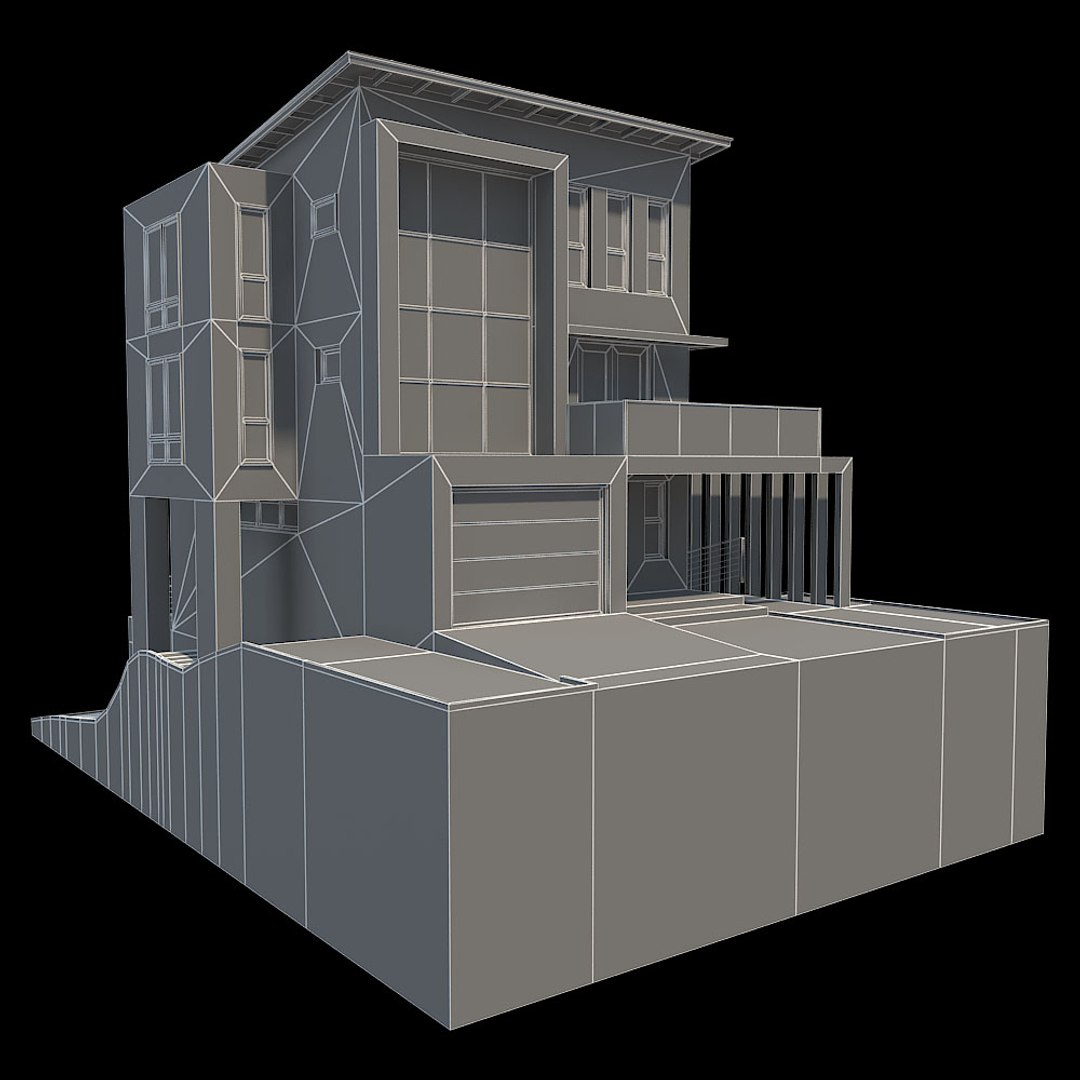 3D House Rest Model - TurboSquid 1158611
