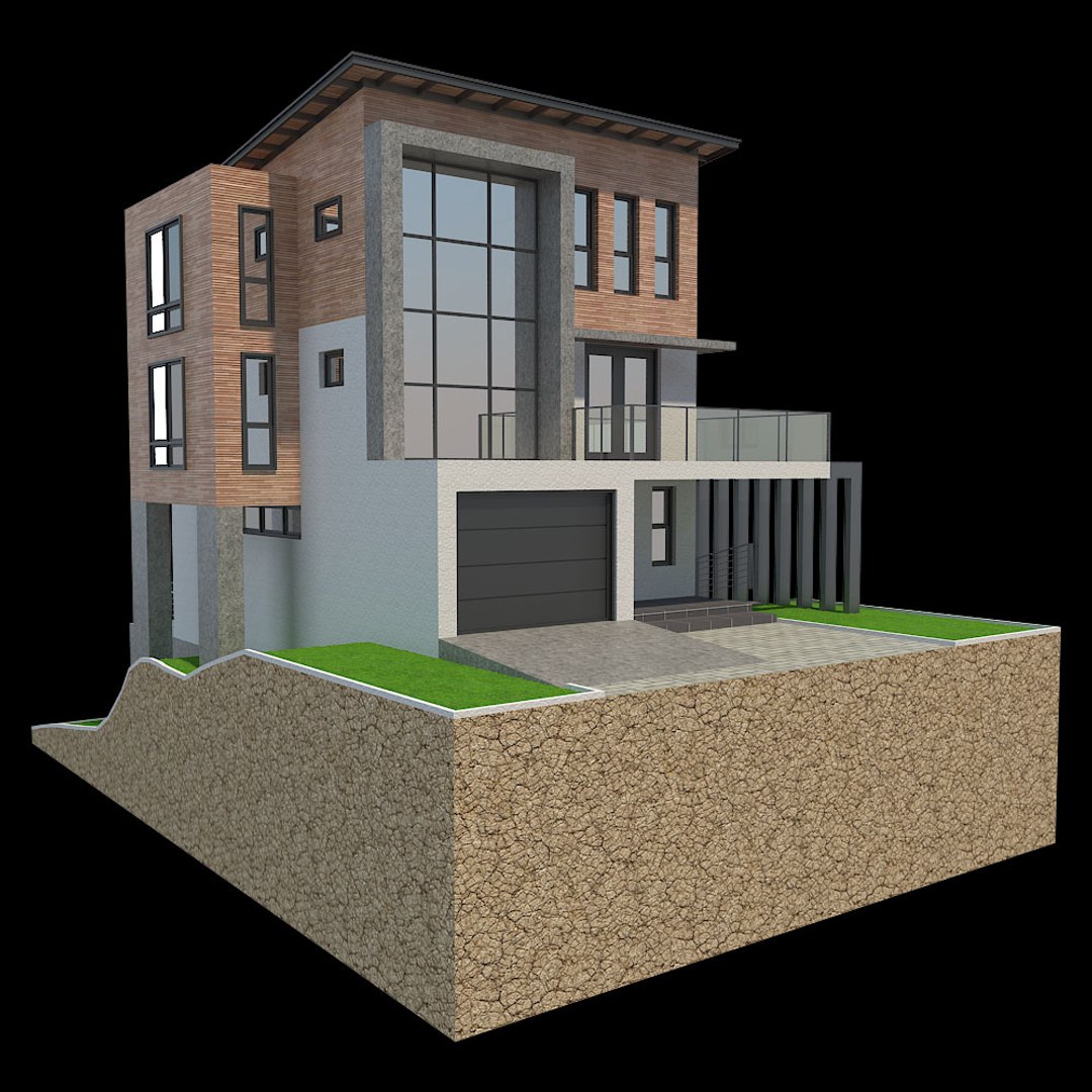 3D House Rest Model - TurboSquid 1158611