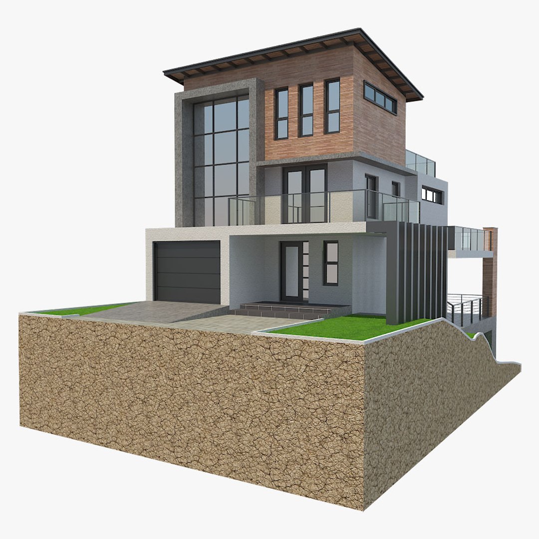 3D House Rest Model - TurboSquid 1158611