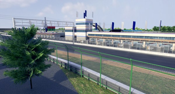Racetrack 3D Models for Download | TurboSquid