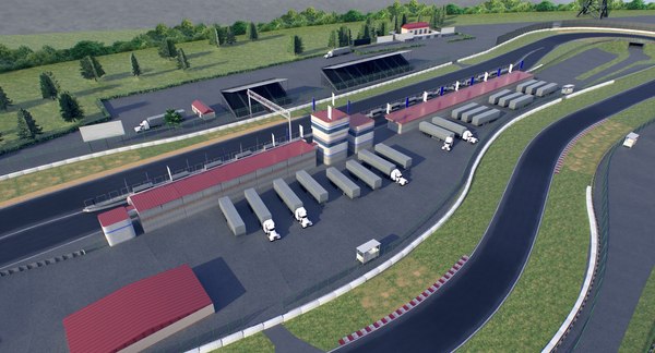 modelo 3d Race Track Construction Kit 2 - TurboSquid 1941094