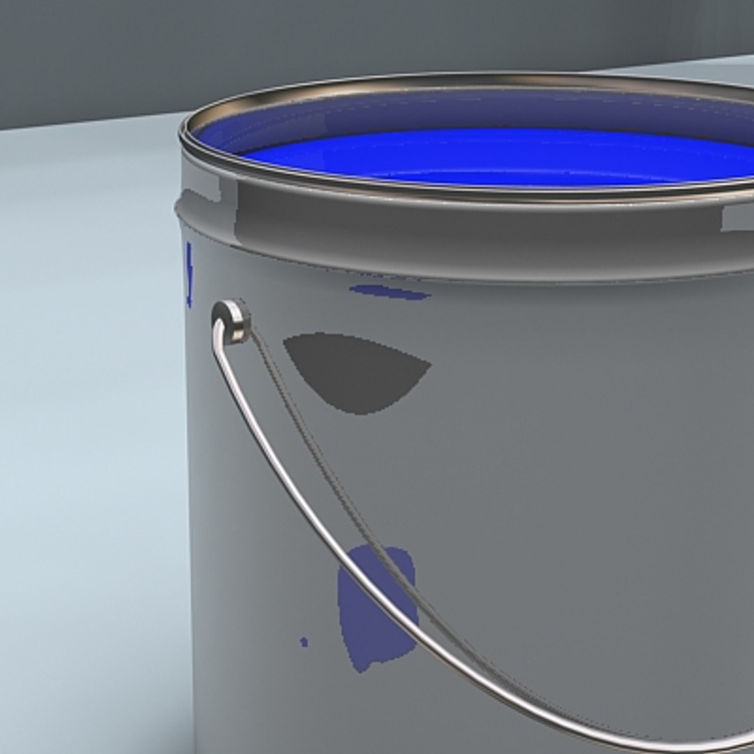 paint bucket 3d dxf