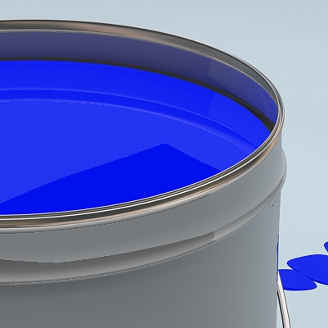 paint bucket 3d dxf
