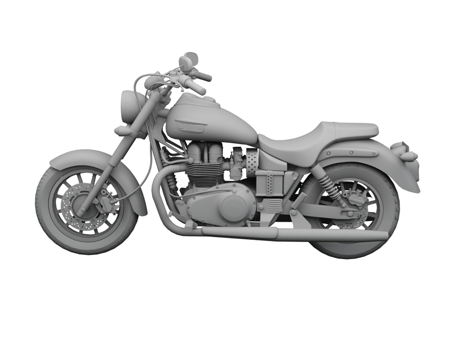 3d model triumph america 2012