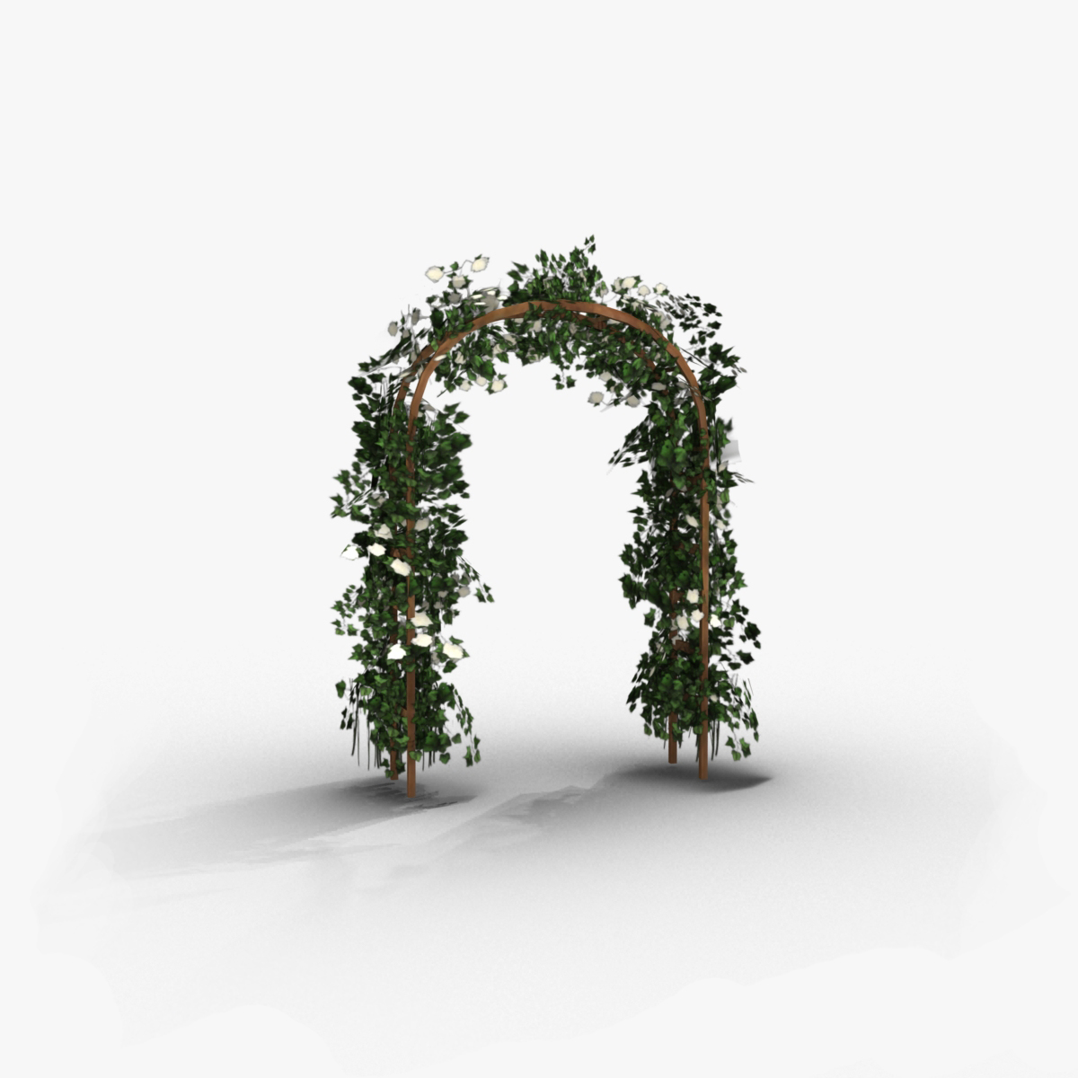 3d model of trellis arch
