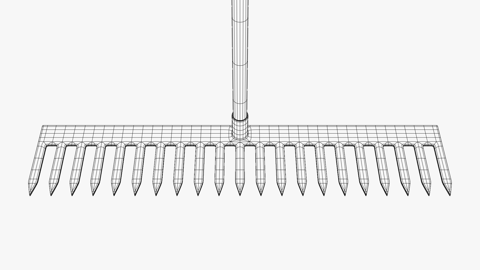 Farm Rake 3D Model 3D - TurboSquid 2421240
