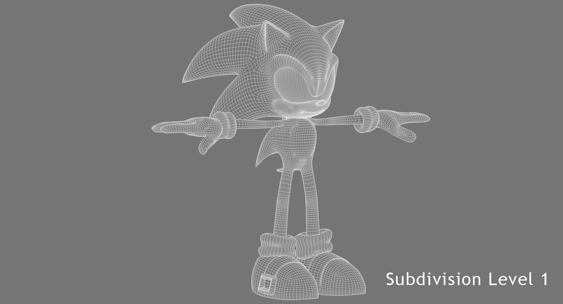 Sonic Rigged Animation Max