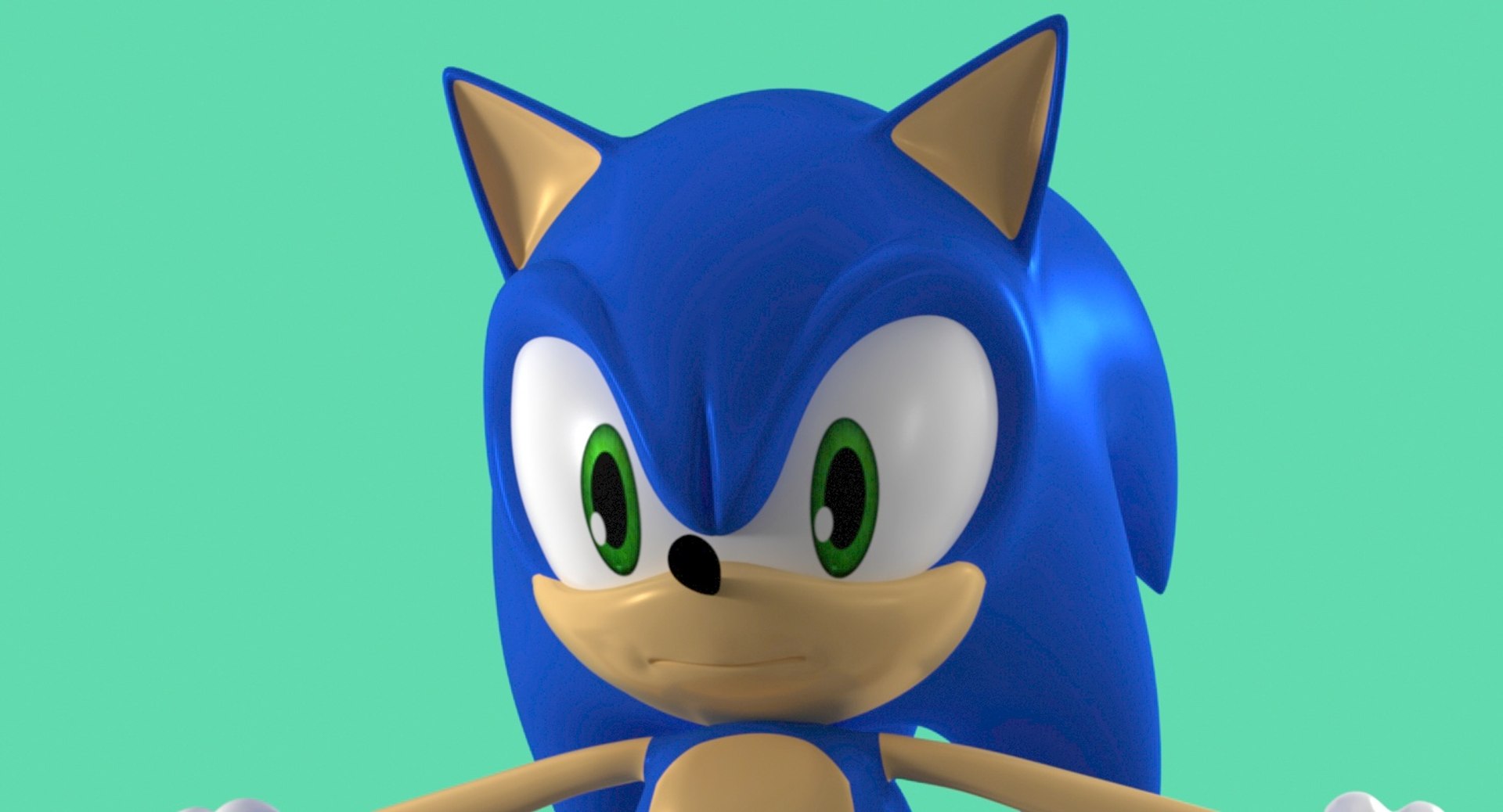 Sonic Rigged Animation Max