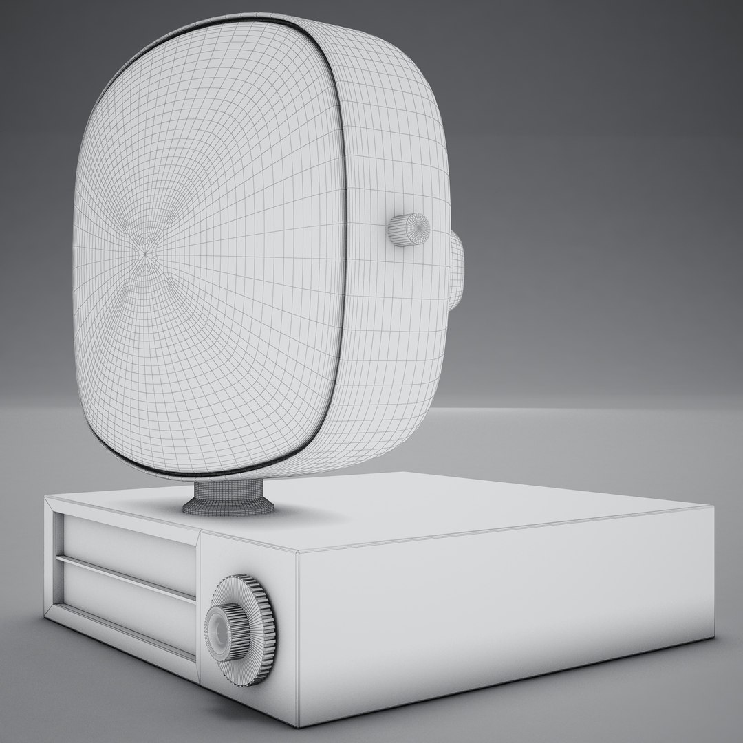 old tv 3d model