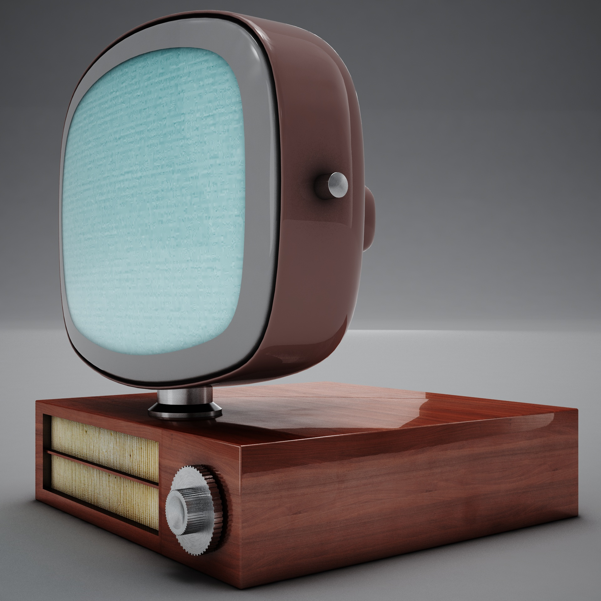 old tv 3d model