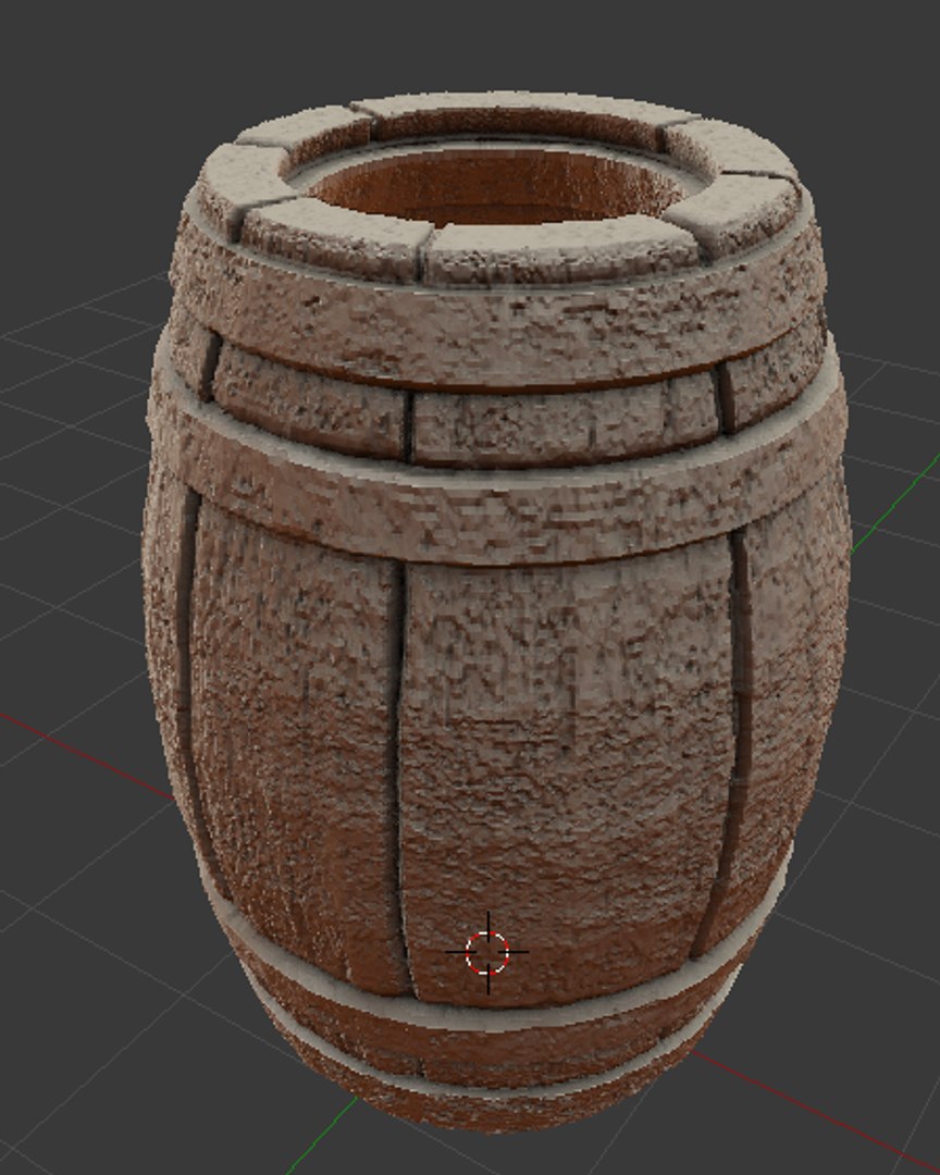 3D Model Printed Barrel - TurboSquid 1363725