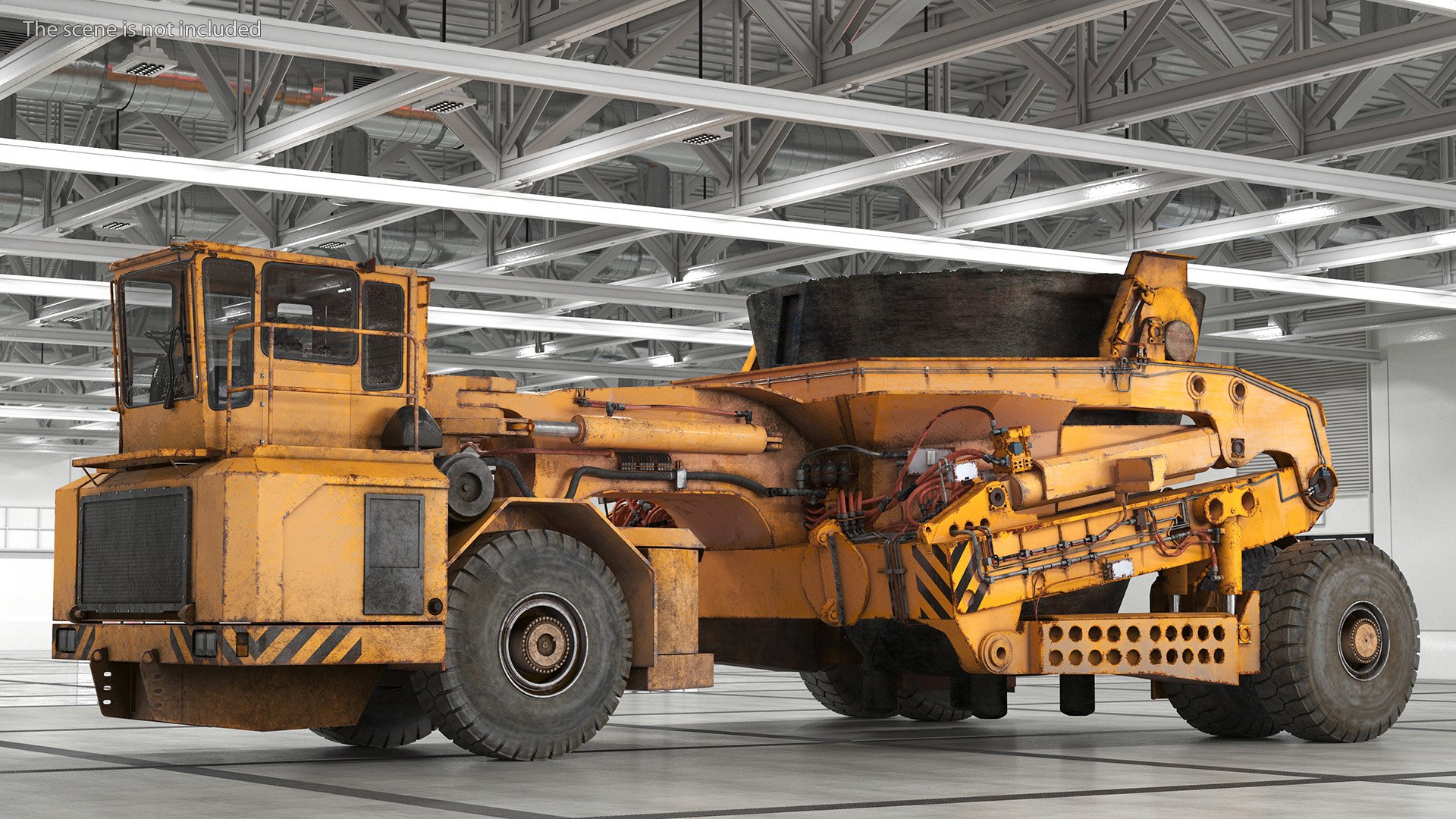 3D Slag Pot Transporter Used Model - TurboSquid 2181274