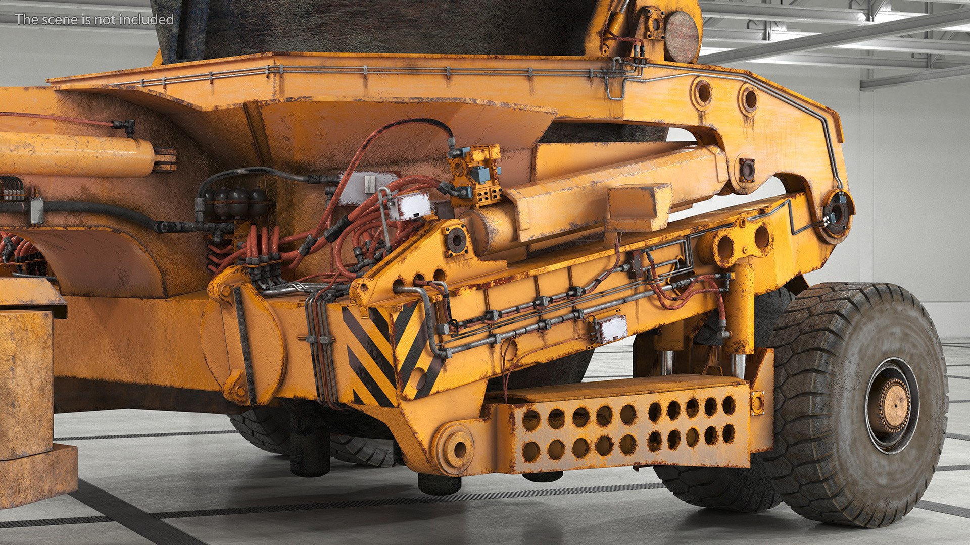 3D Slag Pot Transporter Used Model - TurboSquid 2181274