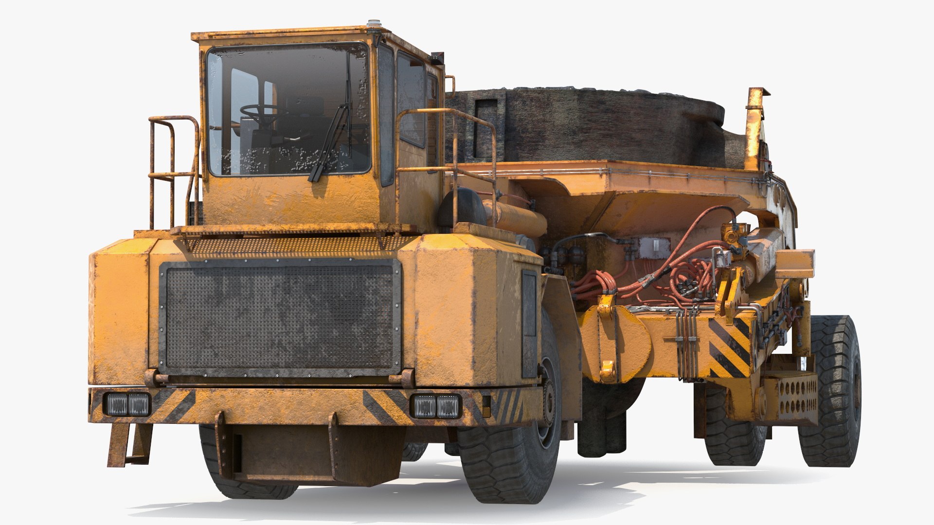 3D Slag Pot Transporter Used Model - TurboSquid 2181274