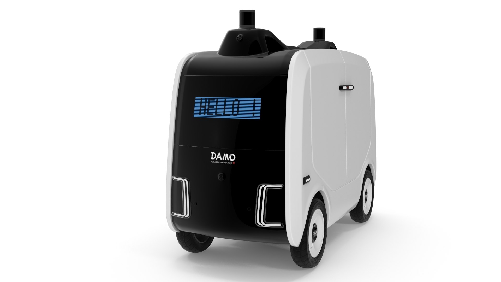 3D Autonomous Logistics Robot Xiaomanlv - TurboSquid 1725827