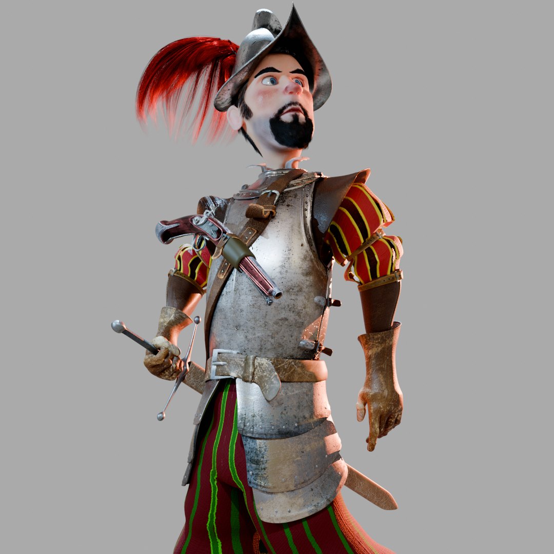 Spanish Conquistador 3D Model - TurboSquid 2277503