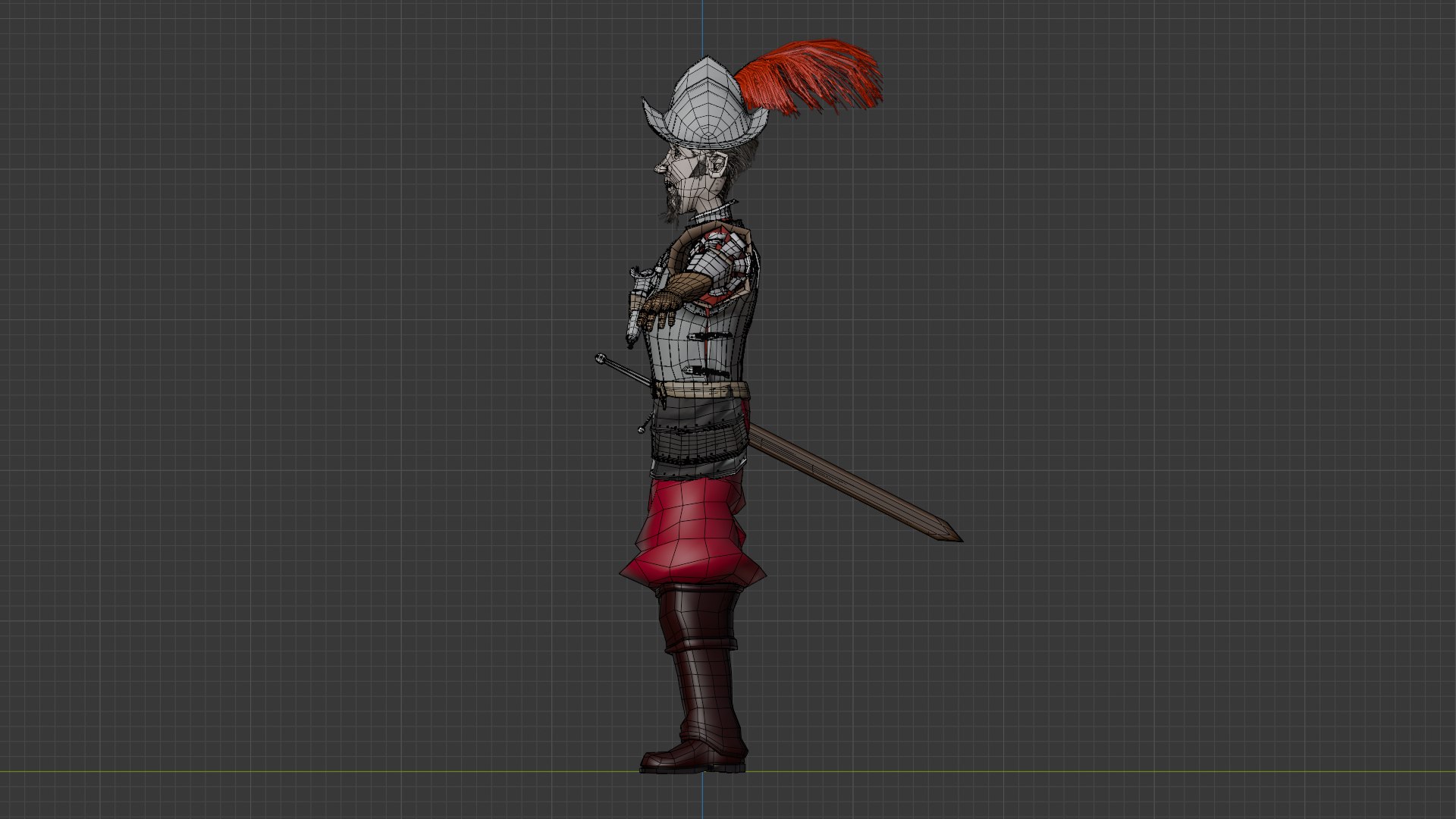 Spanish Conquistador Guard 3D Model - TurboSquid 2277503