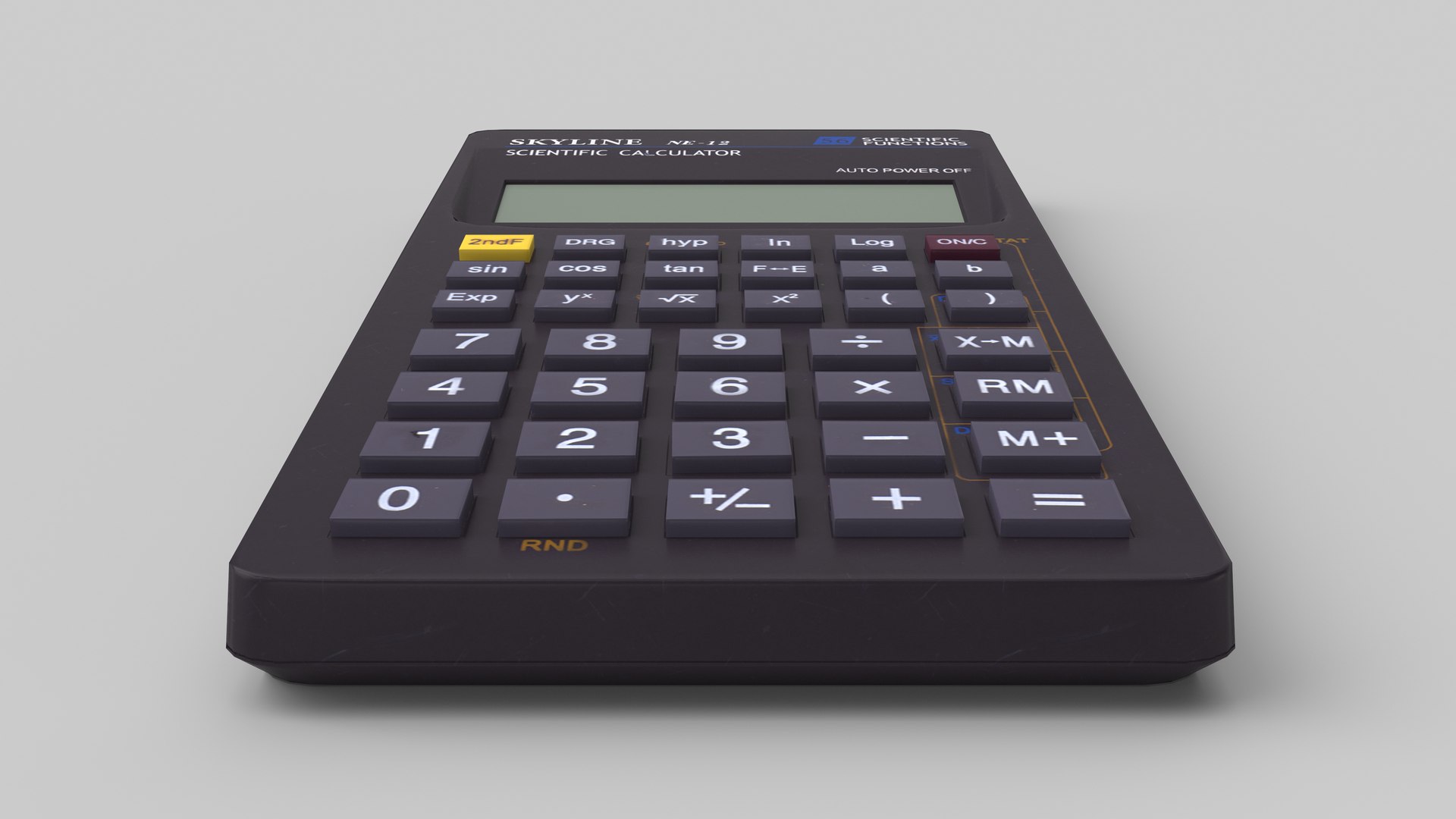 Scientific Calculator 3D Model - TurboSquid 1449612