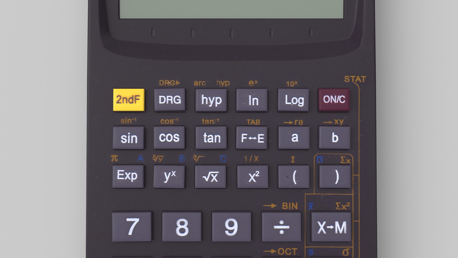 Scientific Calculator 3D Model - TurboSquid 1449612