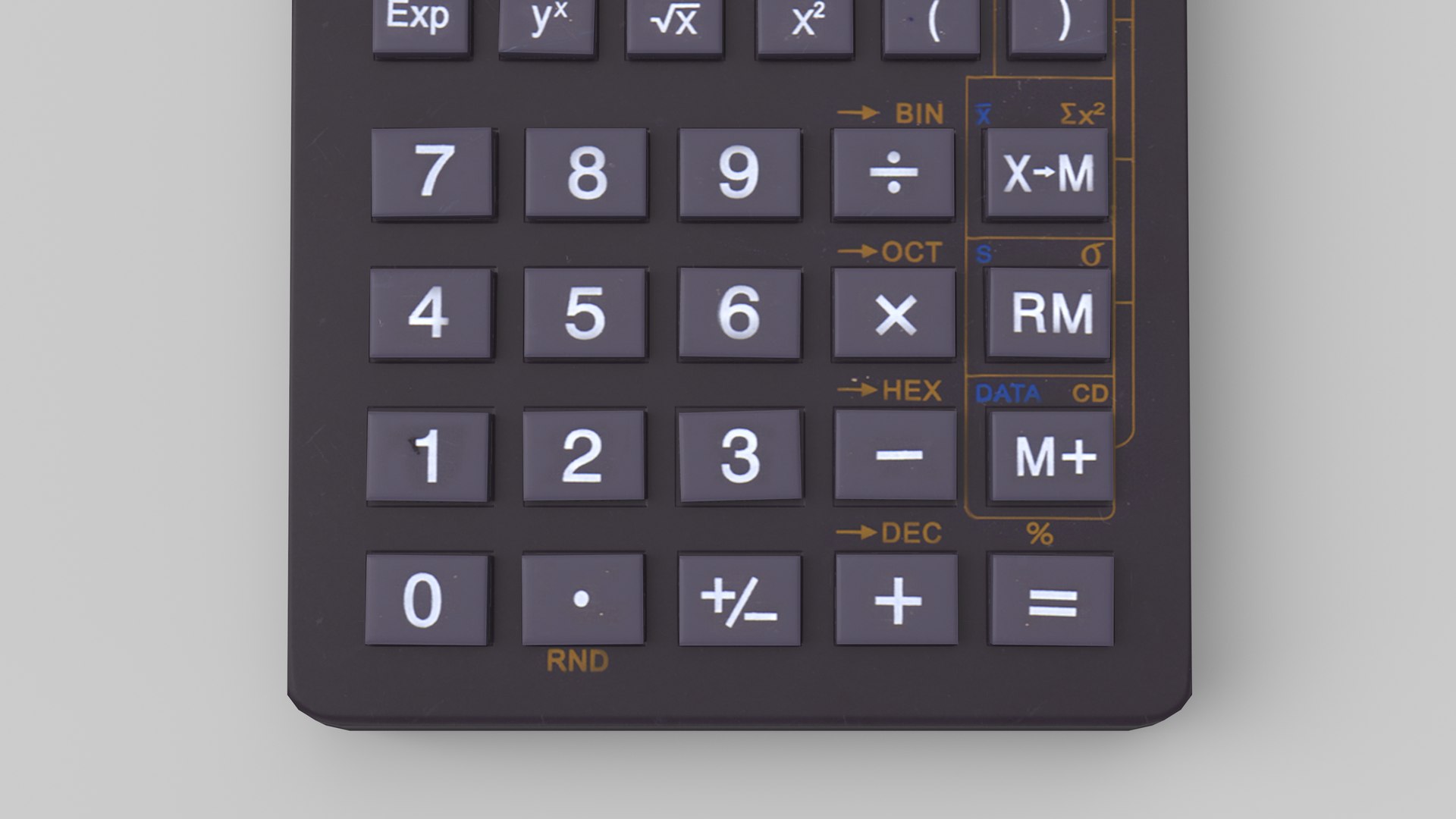 Scientific Calculator 3D Model - TurboSquid 1449612