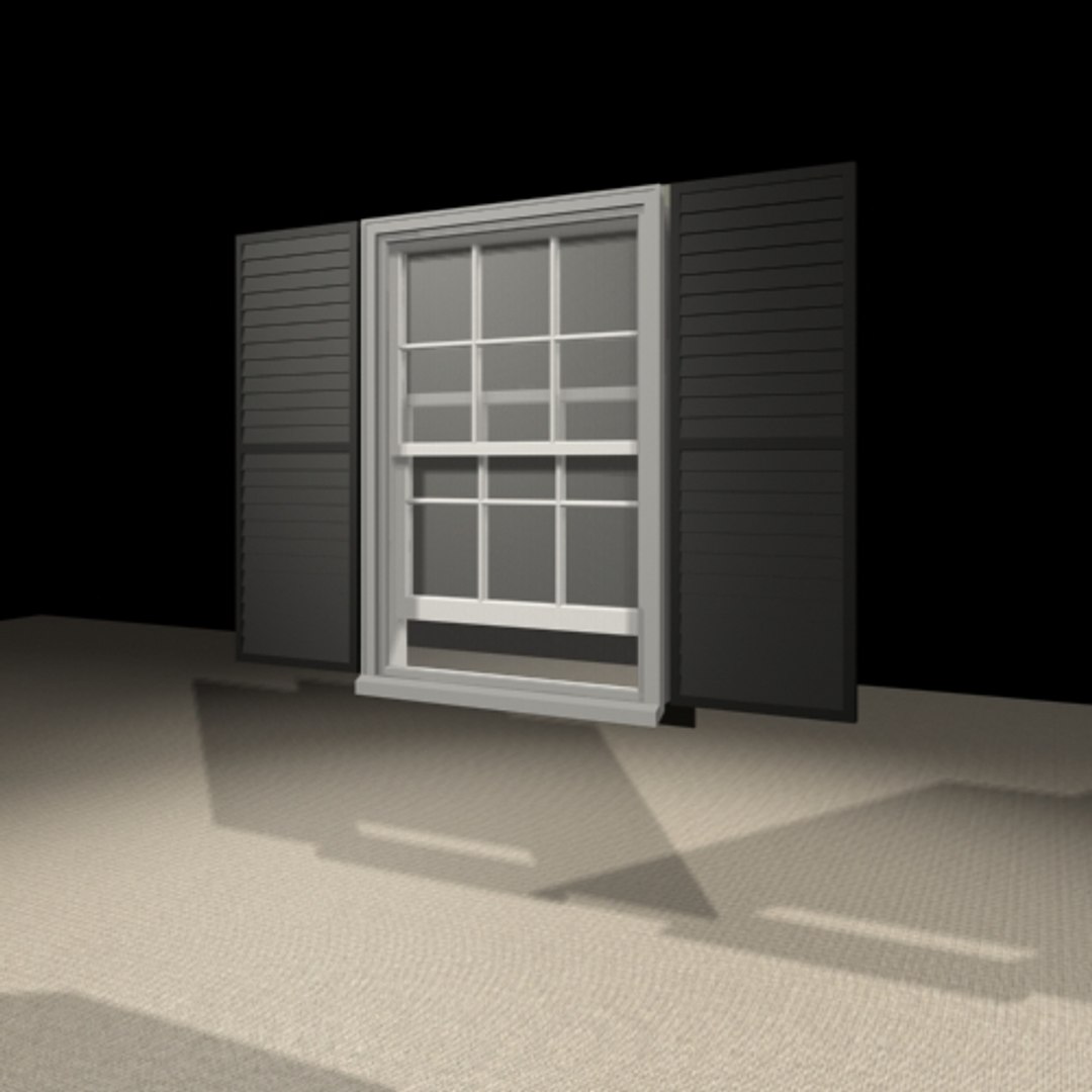2842 Window 3d Max