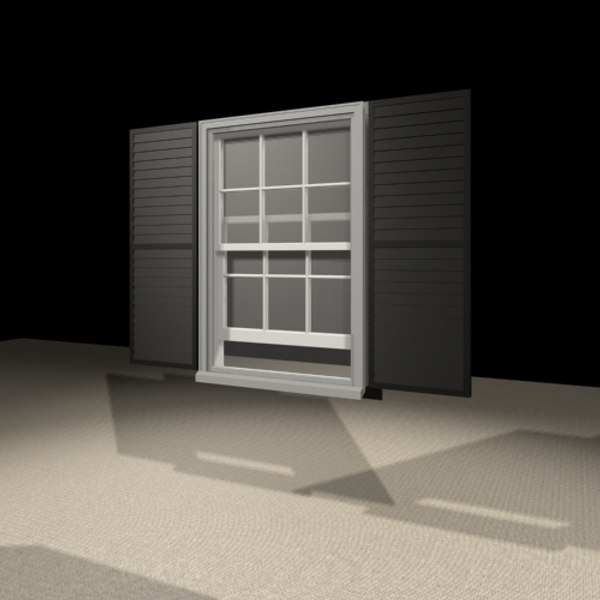 Double Hung Window 3ds Max Models for Download | TurboSquid