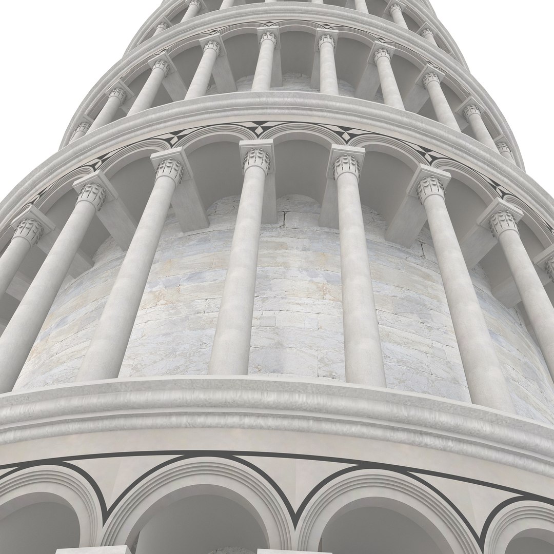 3D Leaning Tower Of Pisa Model - TurboSquid 1829015