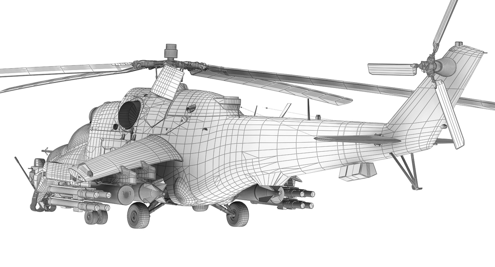 Superhind Super Hind 3D Model - TurboSquid 1186741