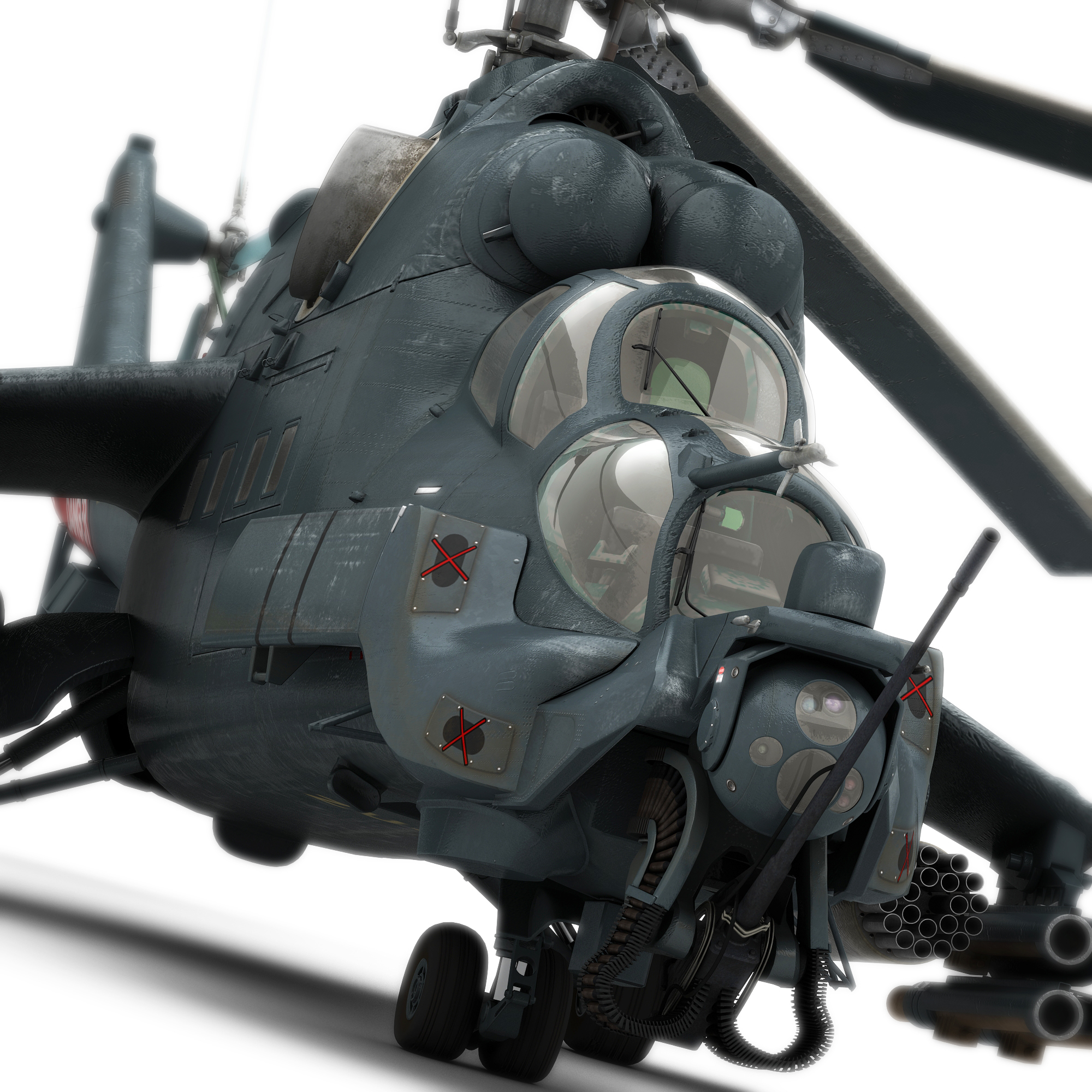 modelo 3d Mi-24 Super Hind - TurboSquid 1186741