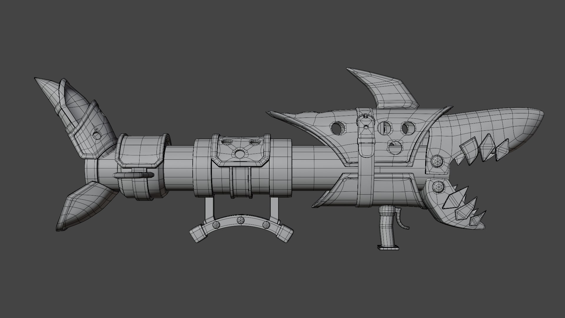 3D FishBones Model - TurboSquid 2312628