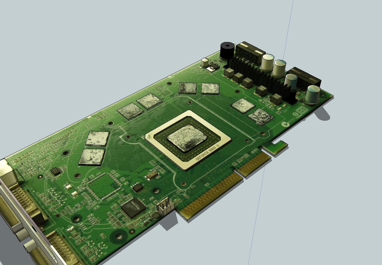 3d 3ds Nvidia Geforce 6800 Ultra