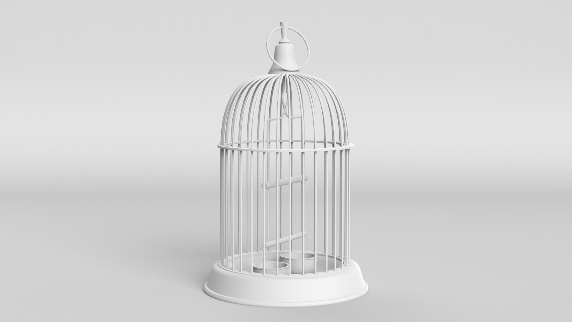 3D Bird Cage Model - TurboSquid 2121180