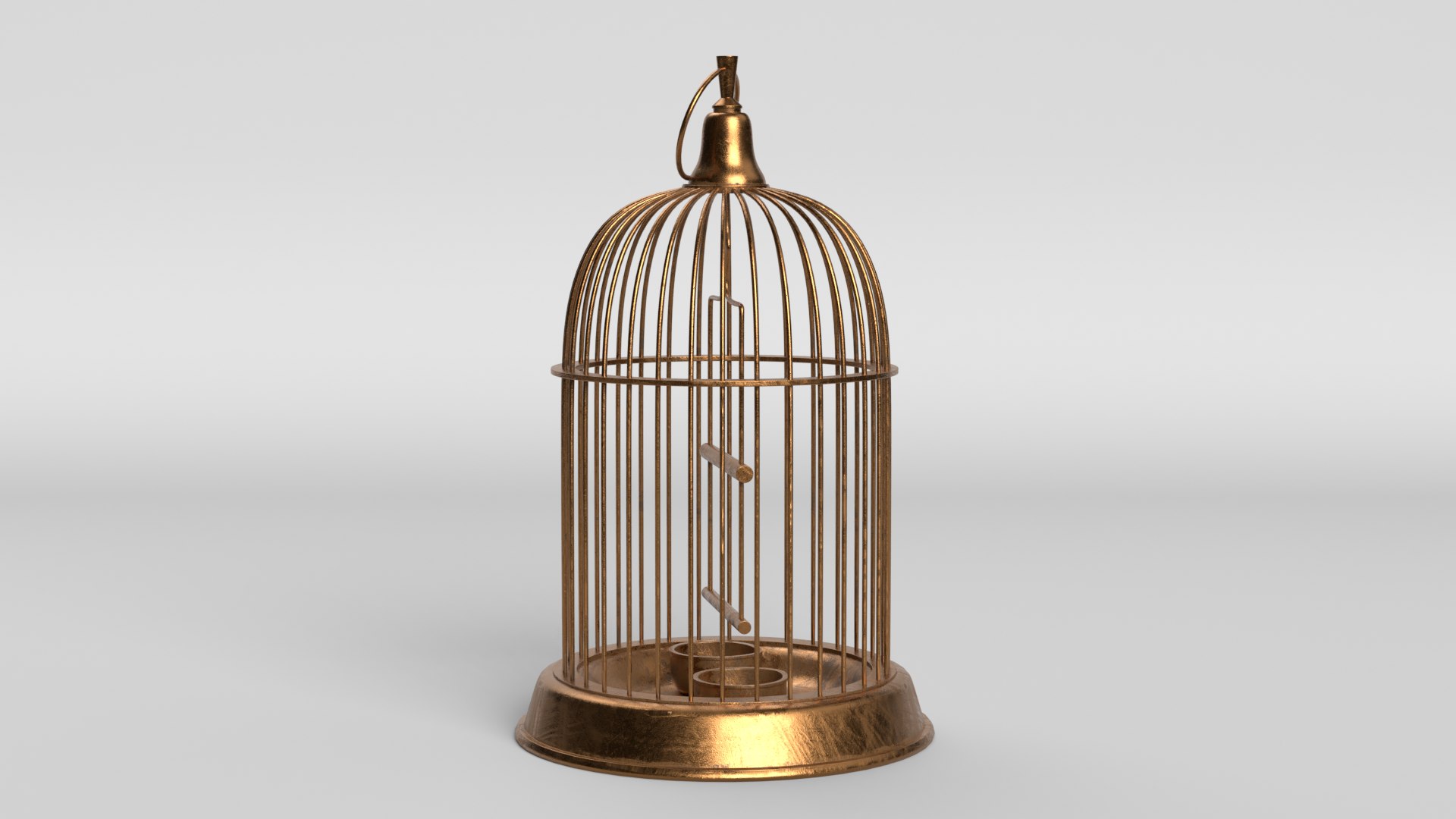 3D Bird Cage Model - TurboSquid 2121180